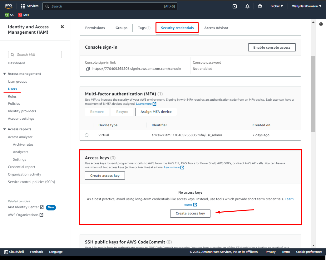Configurando AWS CLI com assume Role, MFA e aws-vault para proteger credenciais – Wally Data